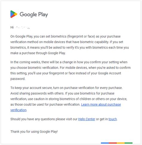 Google Play Biometrics Verification Method Should You Turn It On