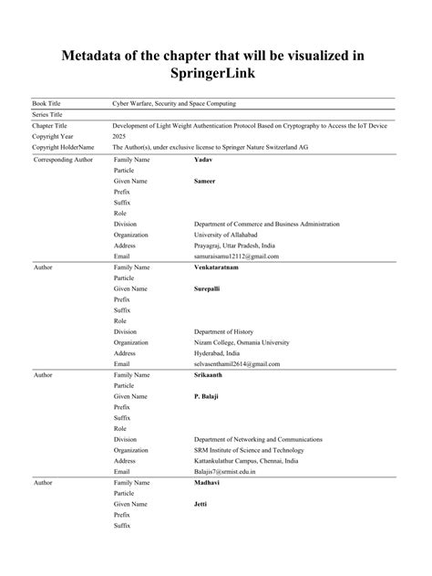 Pdf Development Of Light Weight Authentication Protocol Based On
