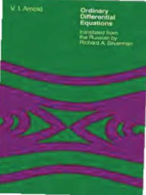 Arnold Vi Ordinary Differential Equations Red Pdf