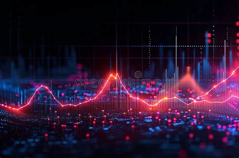View Graph Chart Illustration With A Stylish And Dynamic Line Stock Illustration Illustration