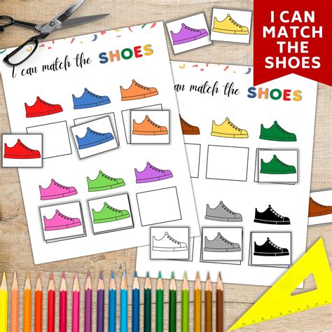 Shoe Matching Printable
