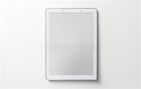 Smart Mirror With Ai On White Background Stock Illustration Illustration Of Thought Quality