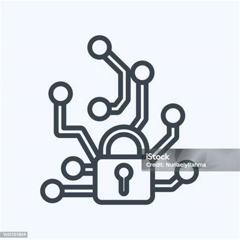 Icon Adversarial Attacks Related To Machine Learning Symbol Line Style Simple Design Editable