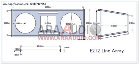 Skema Box Speaker Line Array 12inch Double Plus Twitter Artofit