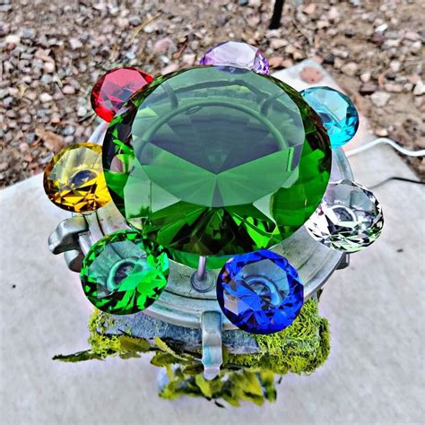 Sonic 7 Chaos Emeralds And 5 Power Rings In A Bag Artofit