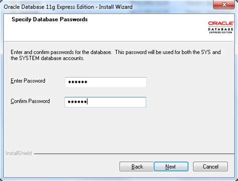 Как установить Oracle Database 11g на Windows 10