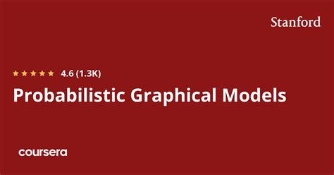 Probabilistic Graphical Models Specialization Courses Stanford Coursera