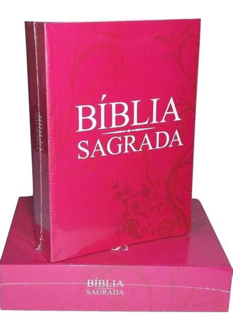 Bíblia Sagrada Católica Rosa Mini71 Na Web