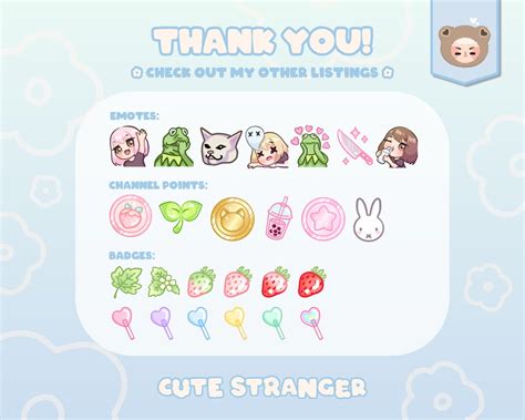Capybara Twitch Alert Stream Graphics Cute Streamer Pastel