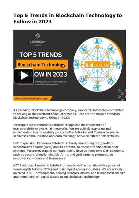 Ppt Blockchain Development Company Panoramic Infotech Powerpoint Presentation Free To