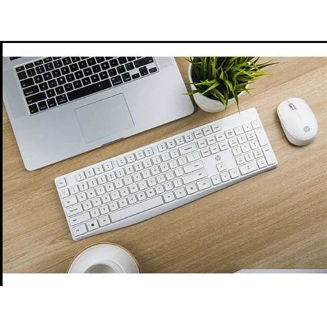 Hp Wireless Keyboard And Mouse Cs10 White 1 Retailer Uae