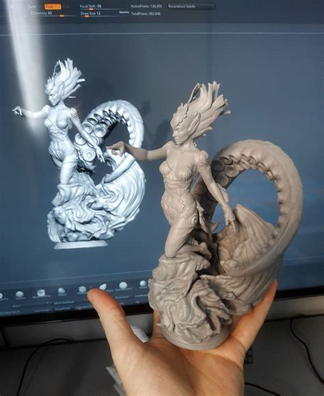 Kiora Magic The Gathering 3d Model Cgtrader