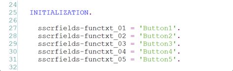 Creating Simple Toolbar Button On Selection Screen Abapmemocom