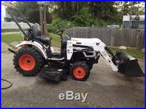 Bobcat Ct Tractor Cutting Deck And Front Loader Only Hours Mowers Tractors