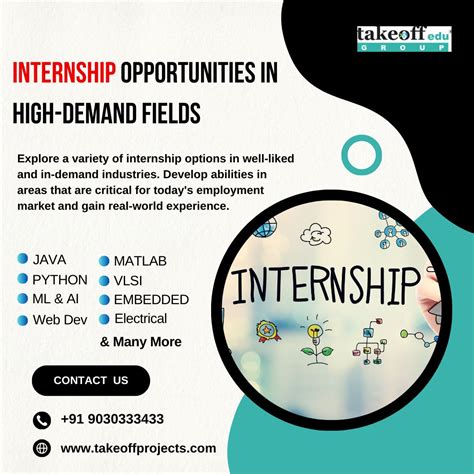 Takeoff Edu Group On Linkedin Internship Careergrowth Futureleaders Highdemandfields