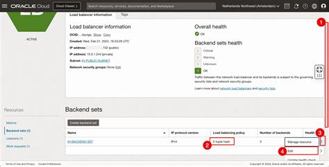 Use The Public Oci Flexible Network Load Balancer To Expose Your Webserver Pool To The Internet