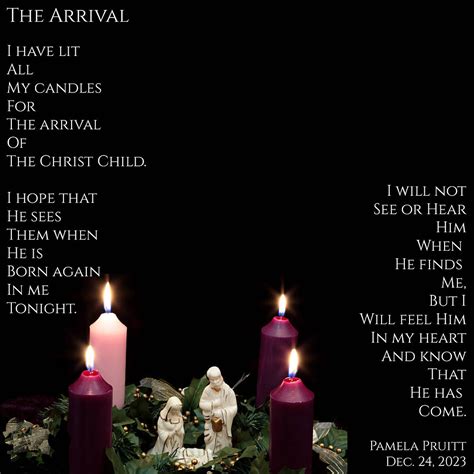 Poems For Advent Day Twenty Five The Arrival