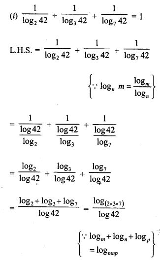 Ml Aggarwal Class Solutions For Icse Maths Chapter Logarithms Artofit
