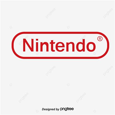 Nintendo Logo Vector Png Dibujos Logo Elementos Logo Rojo Vector Png