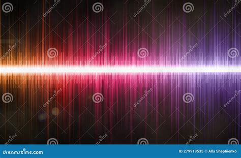 Red Abstract Sound Waves On A Black Background Stock Illustration Illustration Of Music