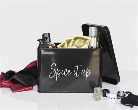 Spice It Up Organizer Storage Box For Sex Toys Valentines Day T Bedroom Fun Funny Wedding