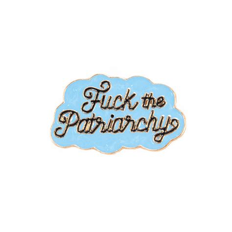 F Ck The Patriarchy Enamel Pin 409 Cybershop Australia