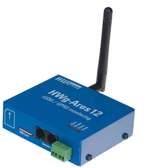 HWg Ares12 A New GSM GPRS Thermometer
