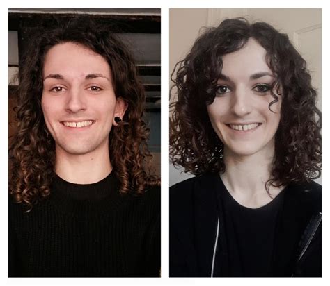 25yo Mtf Left Pre Transition Right 1 Year Hrt So Happy I Could Cry And I Often Do R