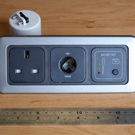 Cbe 240v Socket 12v Battery Tester And 12v Socket