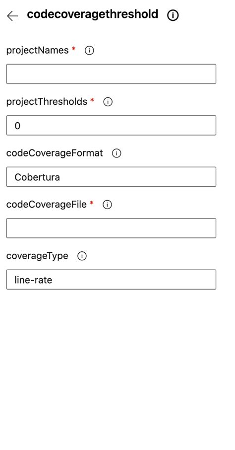 Github Lakshaykaushikazdocodecoveragethreshold Project Wise Code Coverage Threshold For