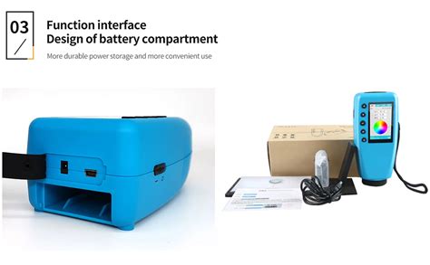 Portable Digital Precise Portable Lab Color Analyzer Sensor Colorimeter With 8mm