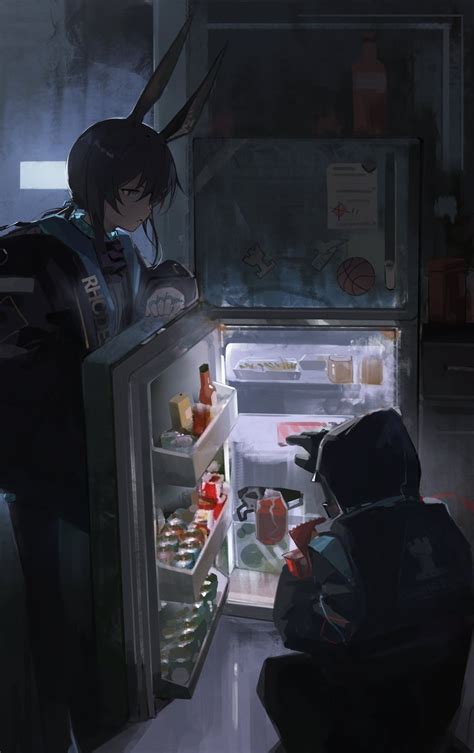 Doctor And Amiya Arknights Drawn By Siguma13238772100 Danbooru