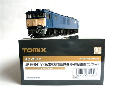 Yahooオークション 新品同様 Tomix Ho 2512 Jr Ef64 1000 後期型 長
