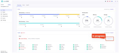 Monitor And Repair Cubecos Services Using The Web Ui Or Cli Bigstack