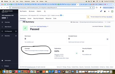 Code Coverage Showing 0 On Sonar Cloud For Swift Project Sonarqube