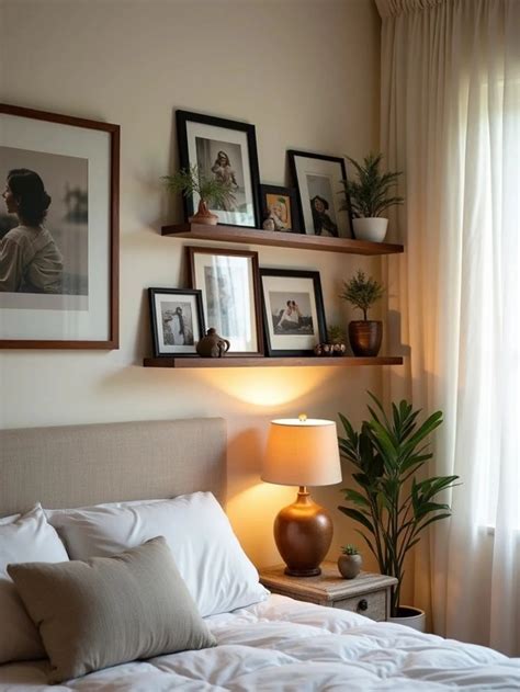 ‎ایده دکوراسیون و آموزش های کاربردی‎ ‎دیوار بالای پا‌تختی رو ساده رها نکن این فضا می‌تونه به