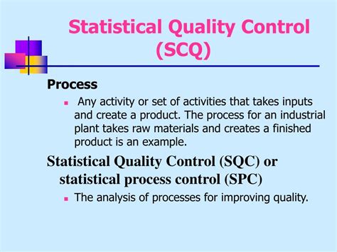 Ppt Statistical Quality Control Powerpoint Presentation Free