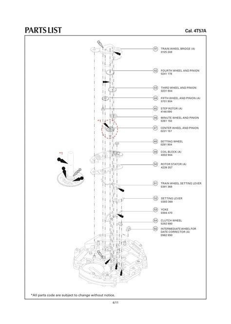 Seiko Caliber 4t57 Watch Movement Guide