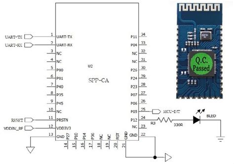 Module Bluetooth Serial Spp C Slave Linh Kiện 888