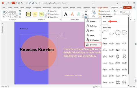 How To Curve Text In Powerpoint Plus