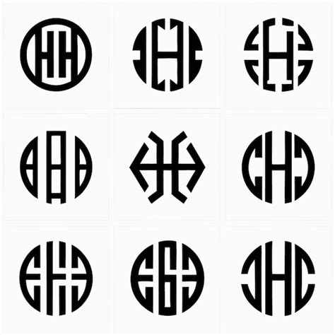 Monogram Letter Logo Alphabet Design Premium Ai Generated Vector