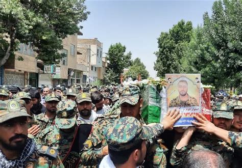 تشییع پیکر شهید علی محمودی در پیشوا فیلم و تصاویر تسنیم