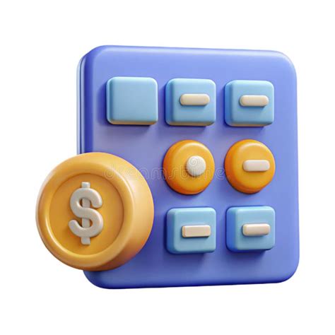 Payment Calculation 3d Icon Finance And Budgeting Symbol Stock