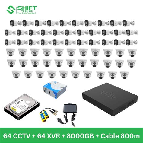 Uniview 64 Unit 1080p Night Vision Security Cctv Camera Package Best Price And Installation In