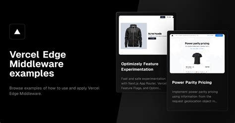 Vercel Edge Middleware Examples Vercel