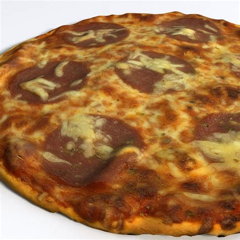 ピザサラミ 3dモデル 15 Lwo Obj Free3d