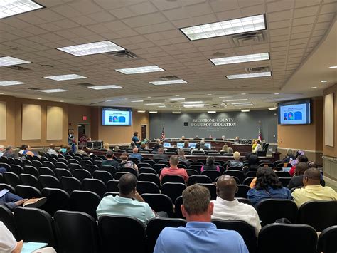 Richmond County Board Of Education Holds Two Of Three Millage Rate