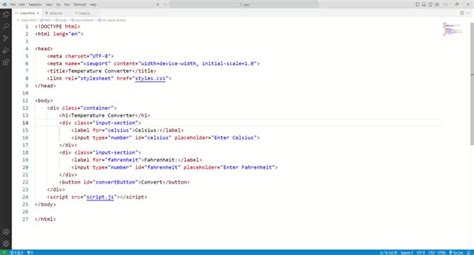 Harsh Malviya On Linkedin Task 1 Temperature Convertor Website