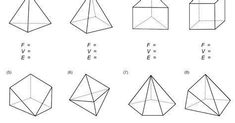 Median Don Steward Mathematics Teaching 3d Geometry Faces Edges And Vertices
