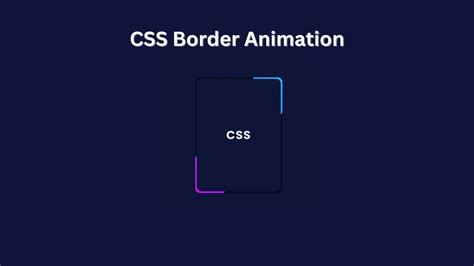 creative border animation with css step by step 🔥 css animated border effects full